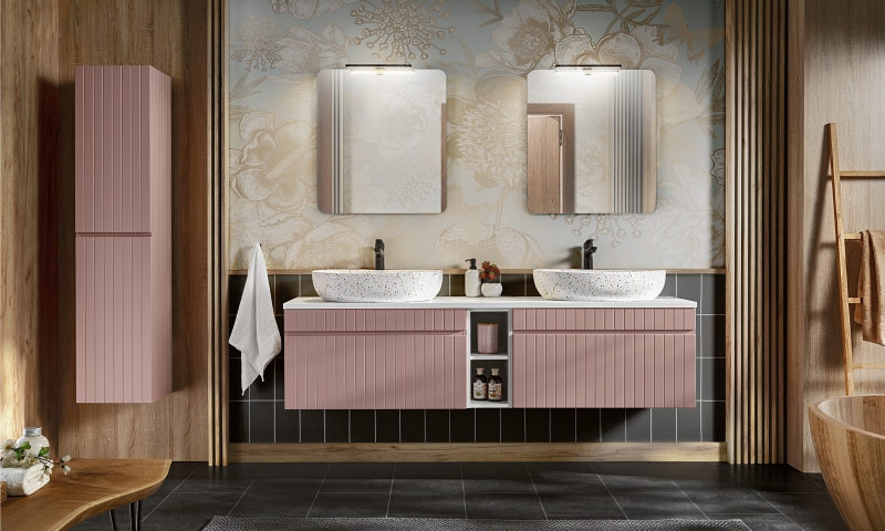 Koupelna ze systému ICONIC rose ⇒ TOP nabídka levně - MAXIVA